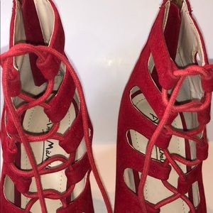 Anne Michelle | Shoes | Anne Michelle Heels Red Size 75 | Poshmark
